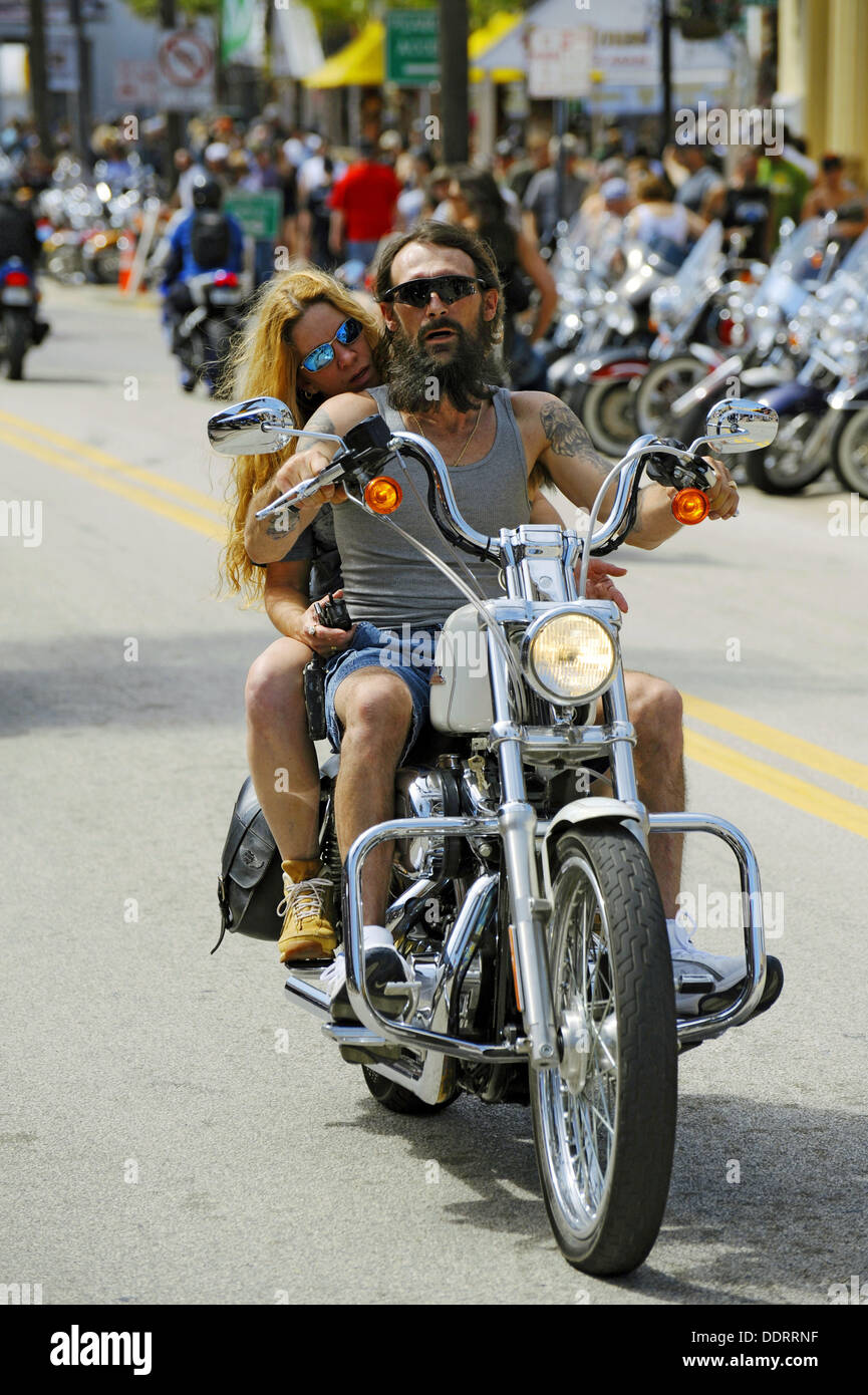 Motorcycle chick hi-res stock photography and images - Alamy