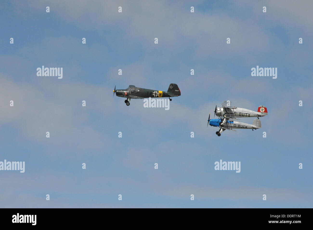 A Trio of German Aeroplanes Stock Photo - Alamy