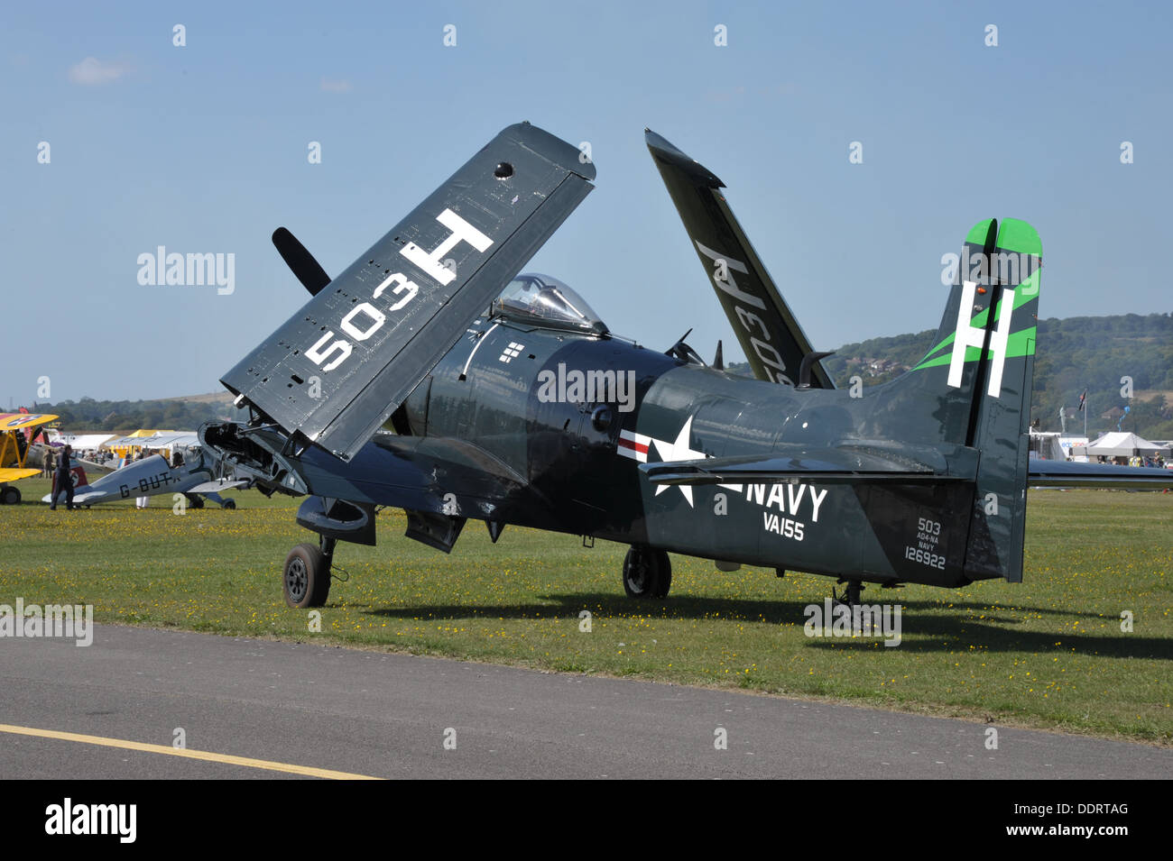 Douglas A-1 Skyraider Stock Photo - Alamy