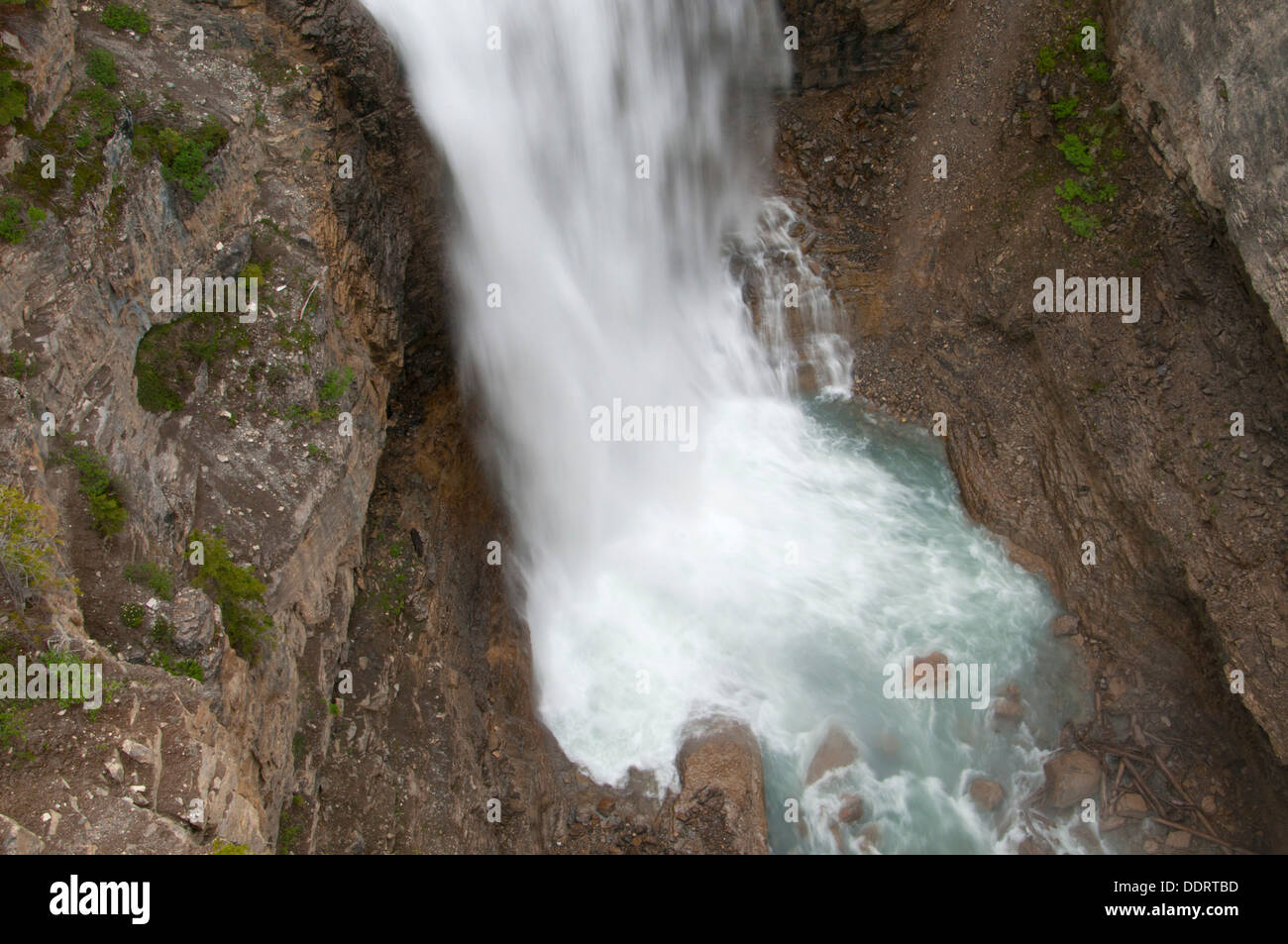 Nigel Falls, Banff National Park, Alberta, Canada Stock Photo - Alamy