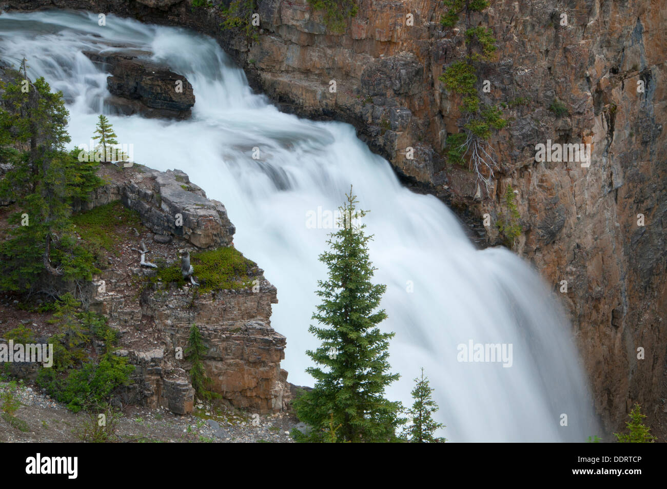 Nigel Falls, Banff National Park, Alberta, Canada Stock Photo - Alamy