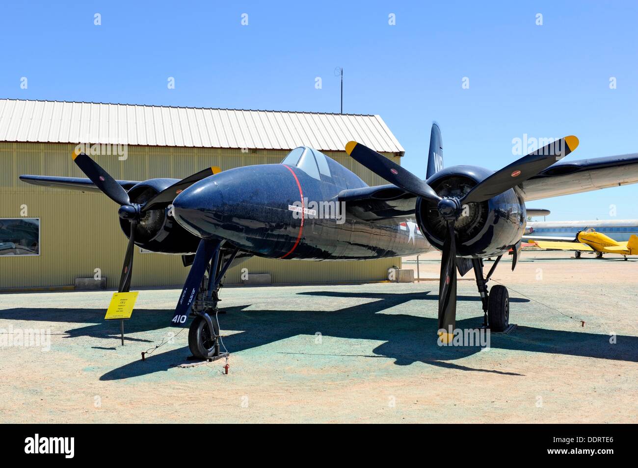Grumman F7F-3 Tigercat Fighter at Pima Air and Space Museum Tucson ...