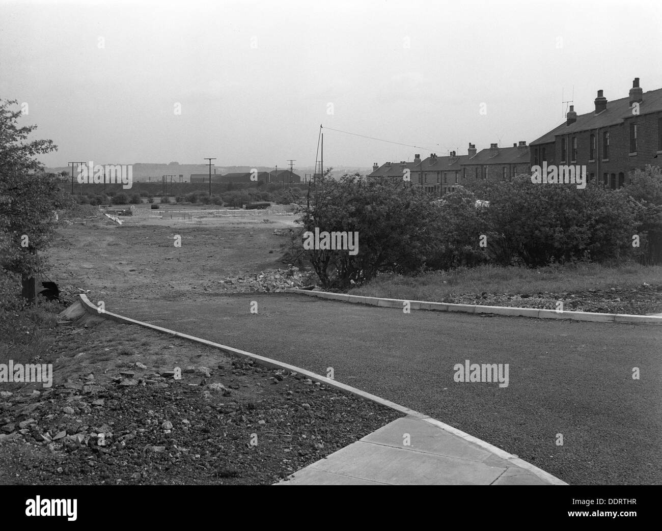 New development, Kilnhurst, South Yorkshire, 1956. Artist: Michael ...