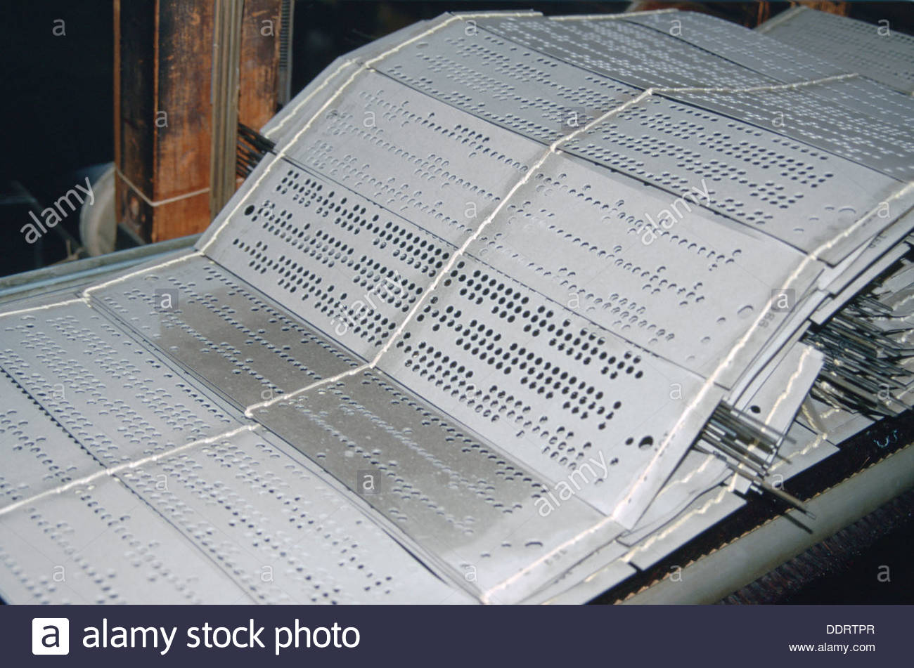 Jacquard Punch Card Stock Photos & Jacquard Punch Card Stock Images - Alamy