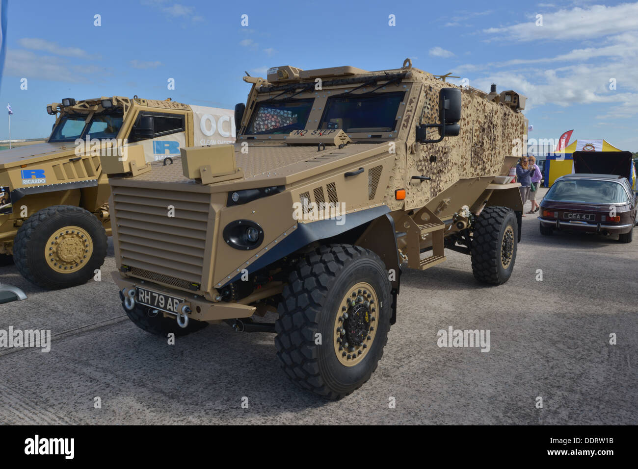 A British Army 4x4 apc Stock Photo - Alamy