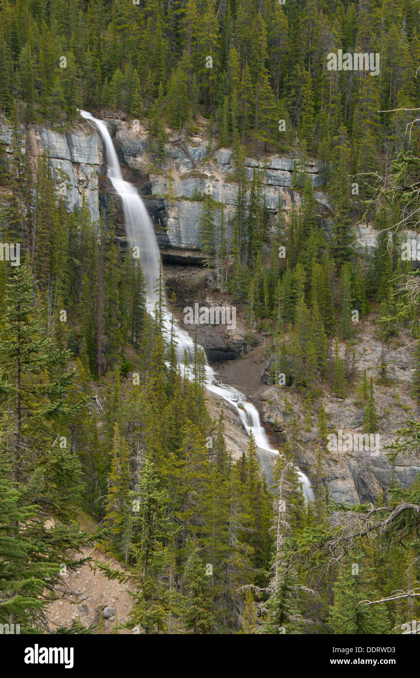 Bridal Veil Falls, Banff National Park, Alberta, Canada Stock Photo - Alamy