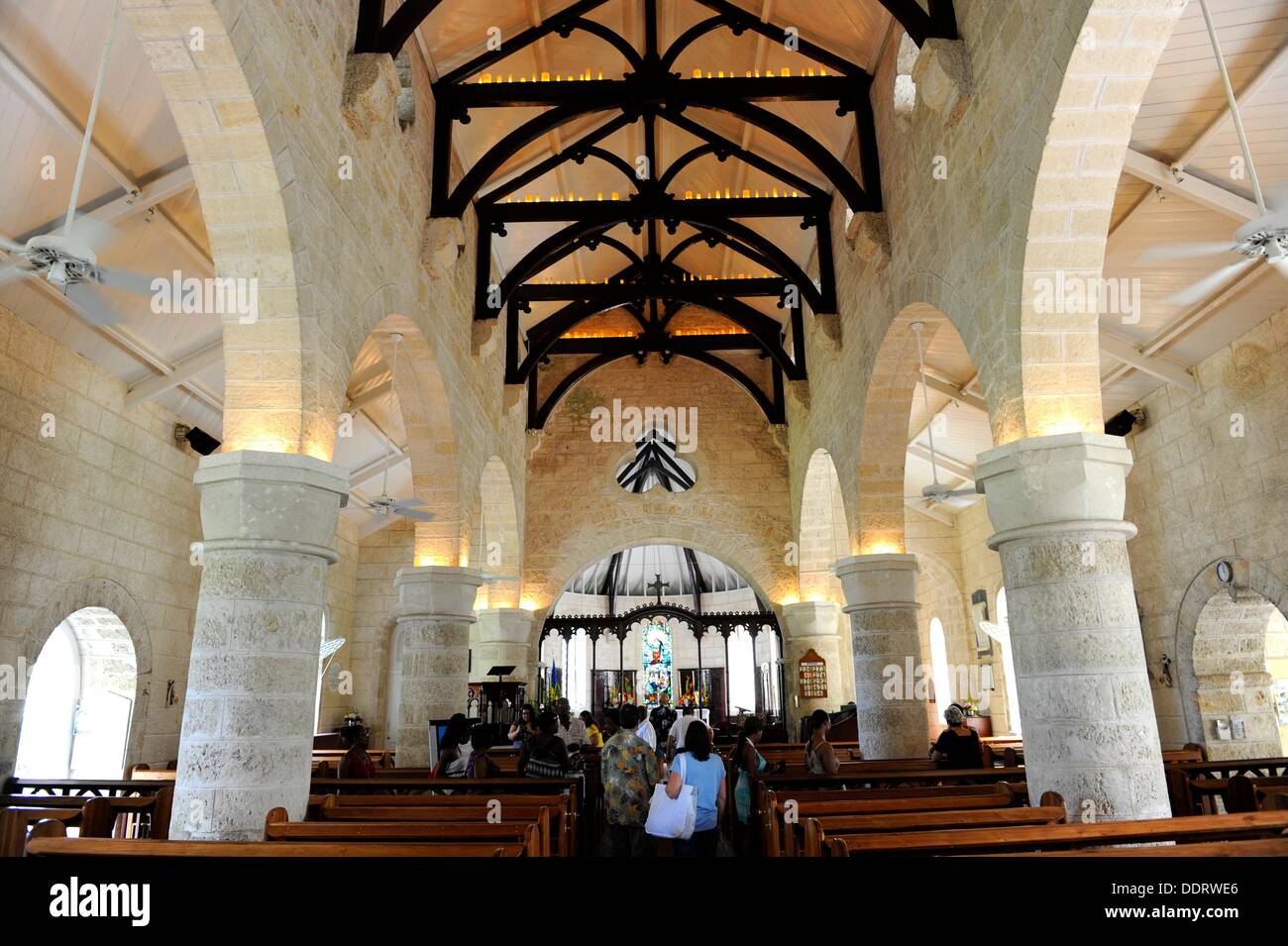 Interior of church barbados hi-res stock photography and images - Alamy