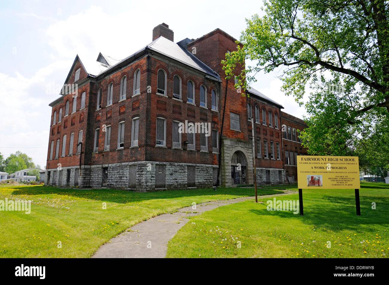 Indiana school history hi-res stock photography and images - Alamy