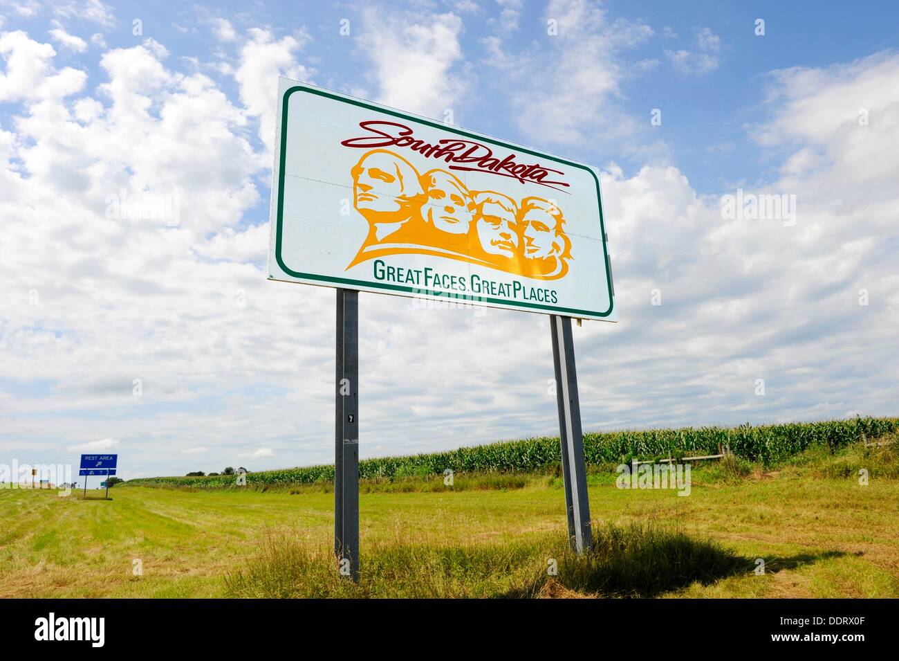 Welcome To South Dakota Sign High Resolution Stock Photography and ...