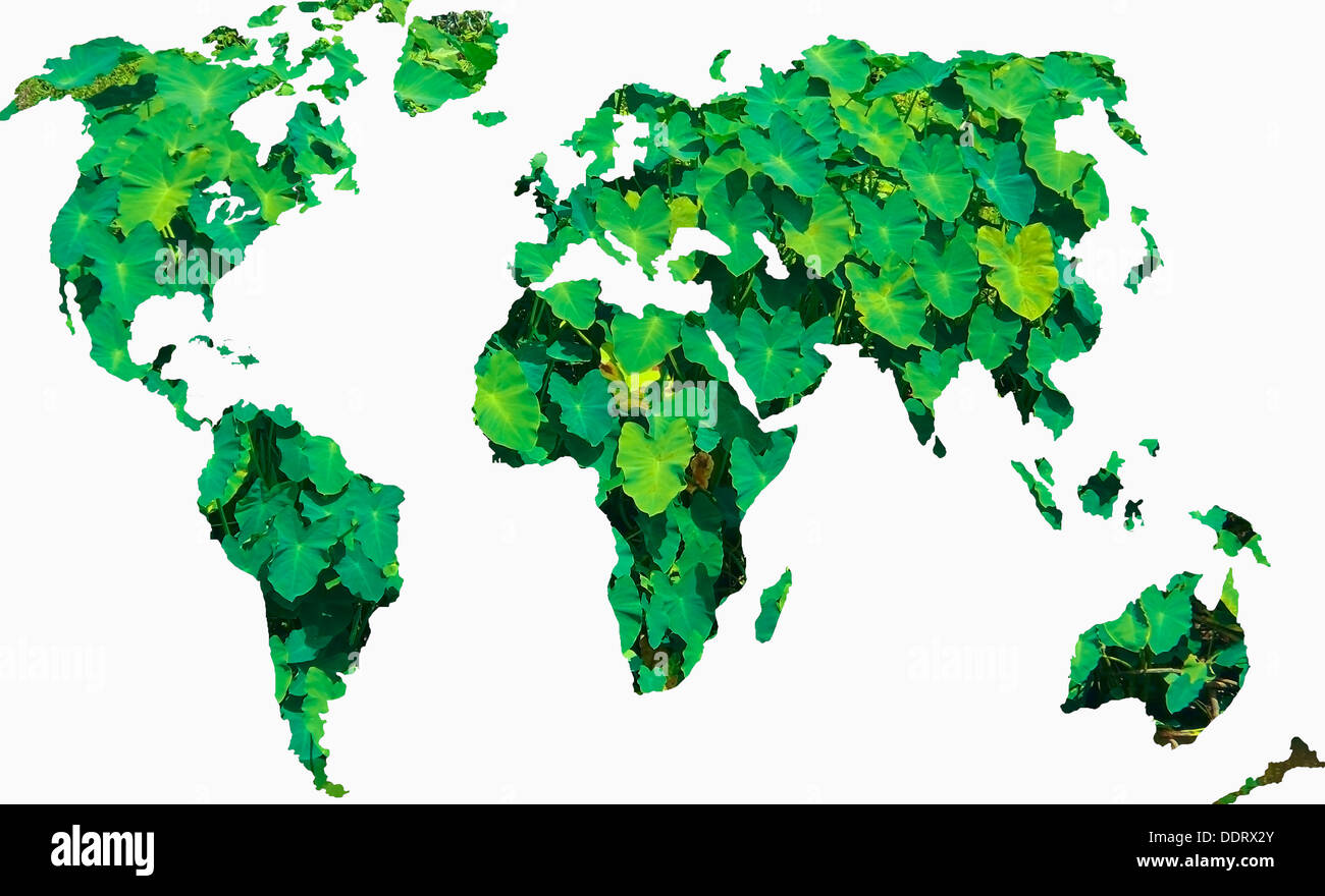 World blue map design Cut Out Stock Images & Pictures - Alamy