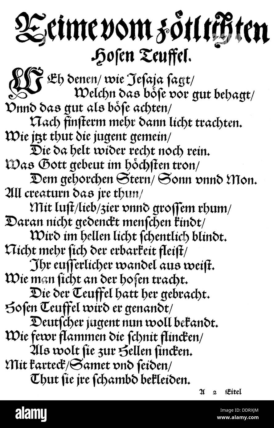 Devil and his works Black and White Stock Photos & Images - Alamy