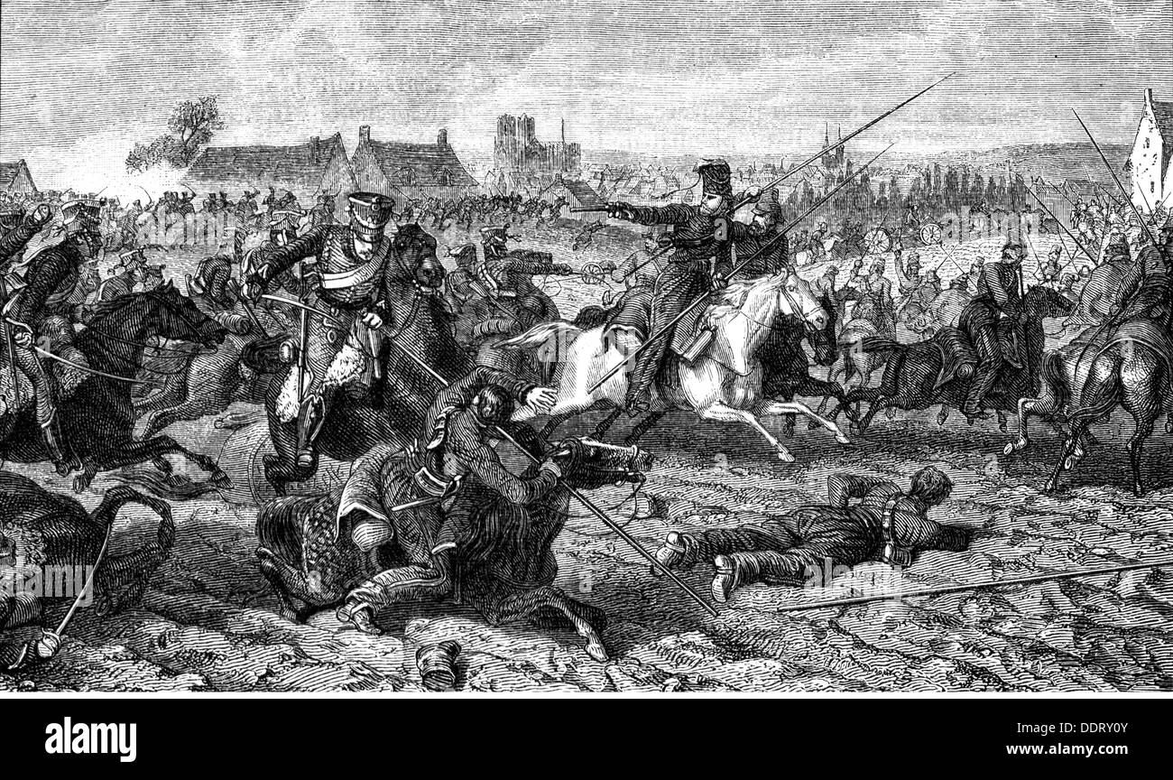 War of the Sixth Coalition 1812 - 1814, campaign in France, battle of ...