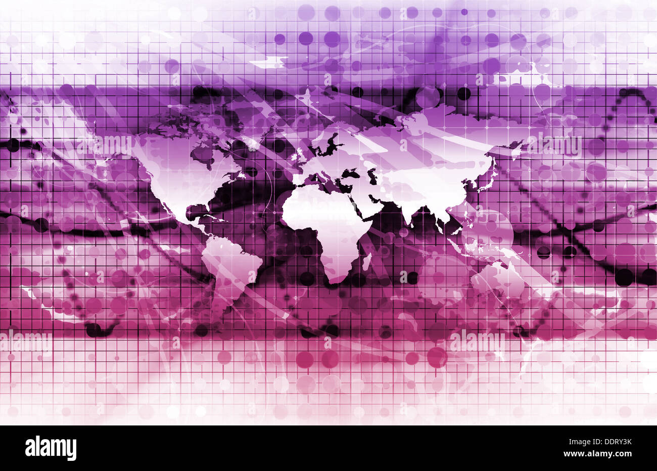 Global Management Technology Process as a Concept Stock Photo - Alamy