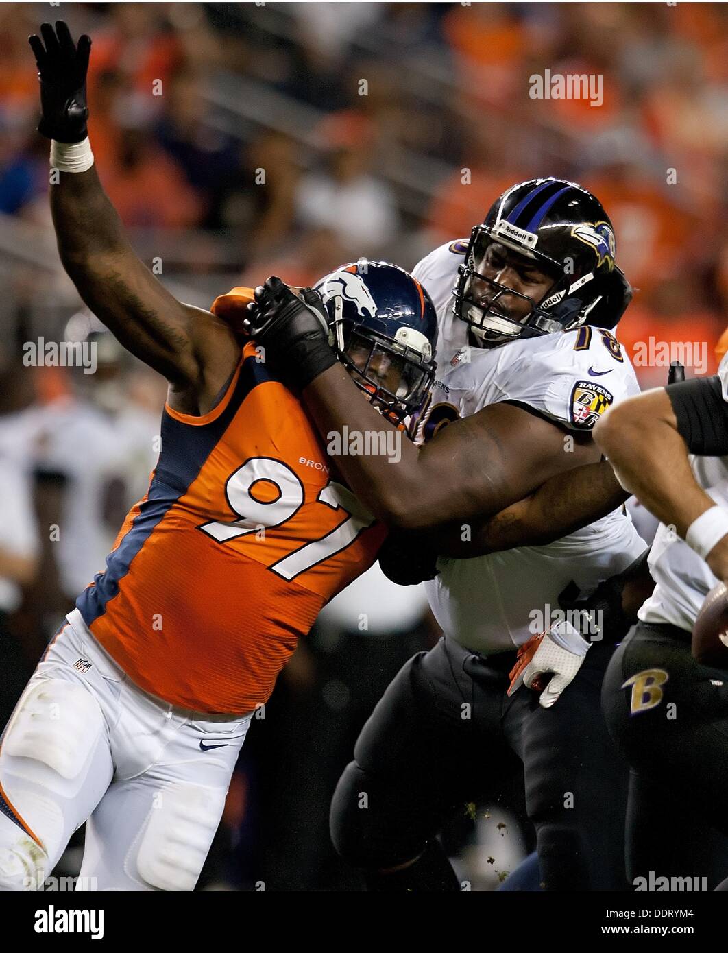 Denver, Colorado, USA. 5th Sep, 2013. Denver Broncos DT ARTHUR JONES ...