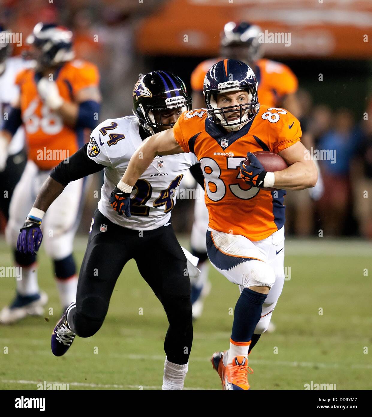 Denver, Colorado, USA. 5th Sep, 2013. Denver Broncos WR WES WELKER ...
