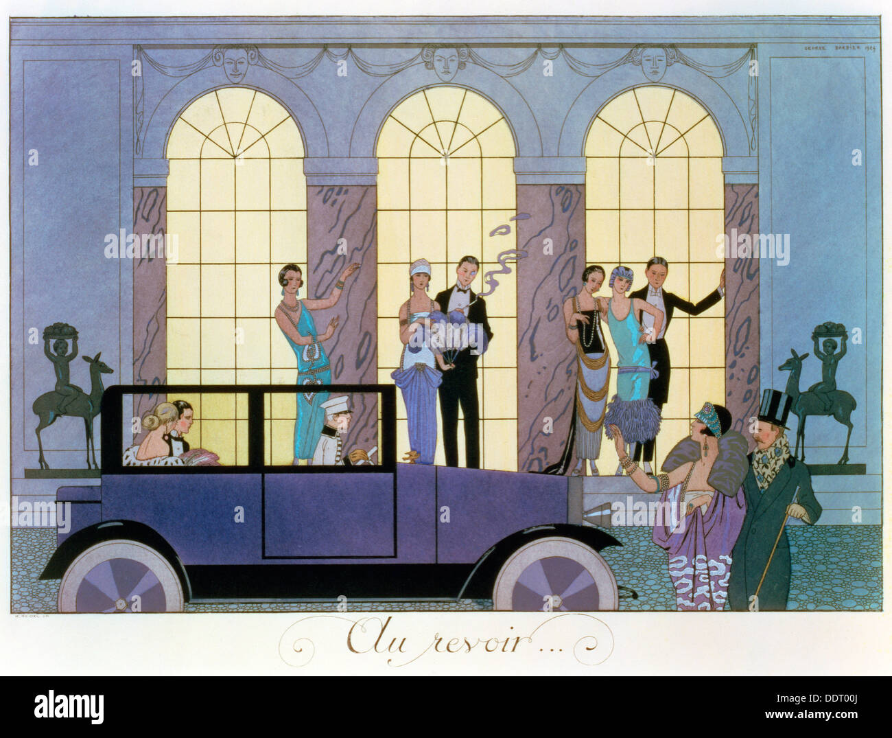 'Au Revoir', 1920. Artist: Henri Reidel Stock Photo - Alamy