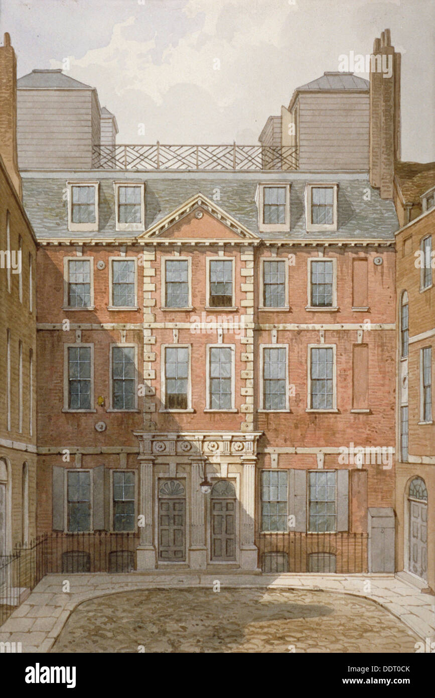 Beaufort Buildings, Strand, Westminster, London, c1810. Artist: George ...