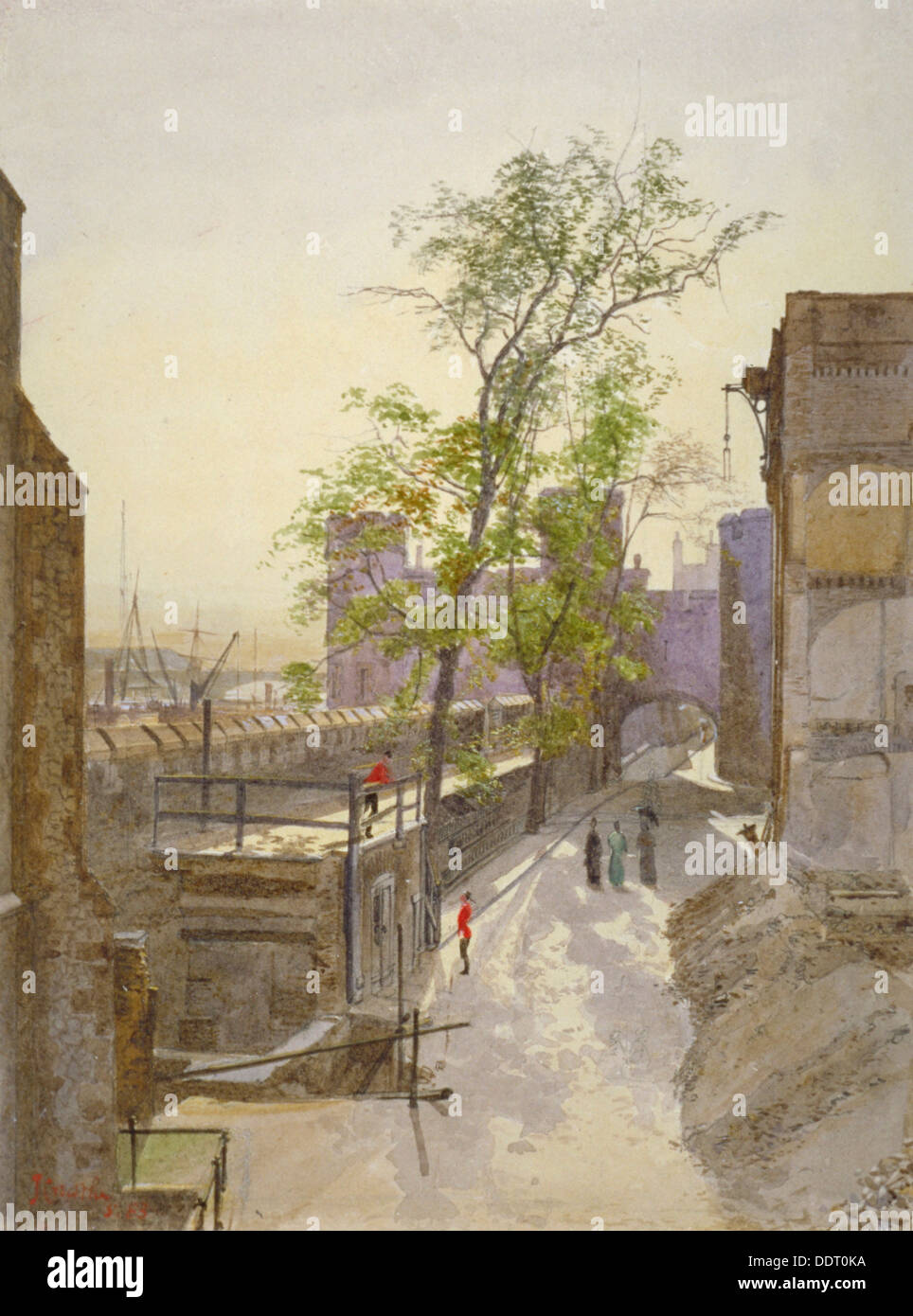 Cradle tower tower of london hi-res stock photography and images - Alamy