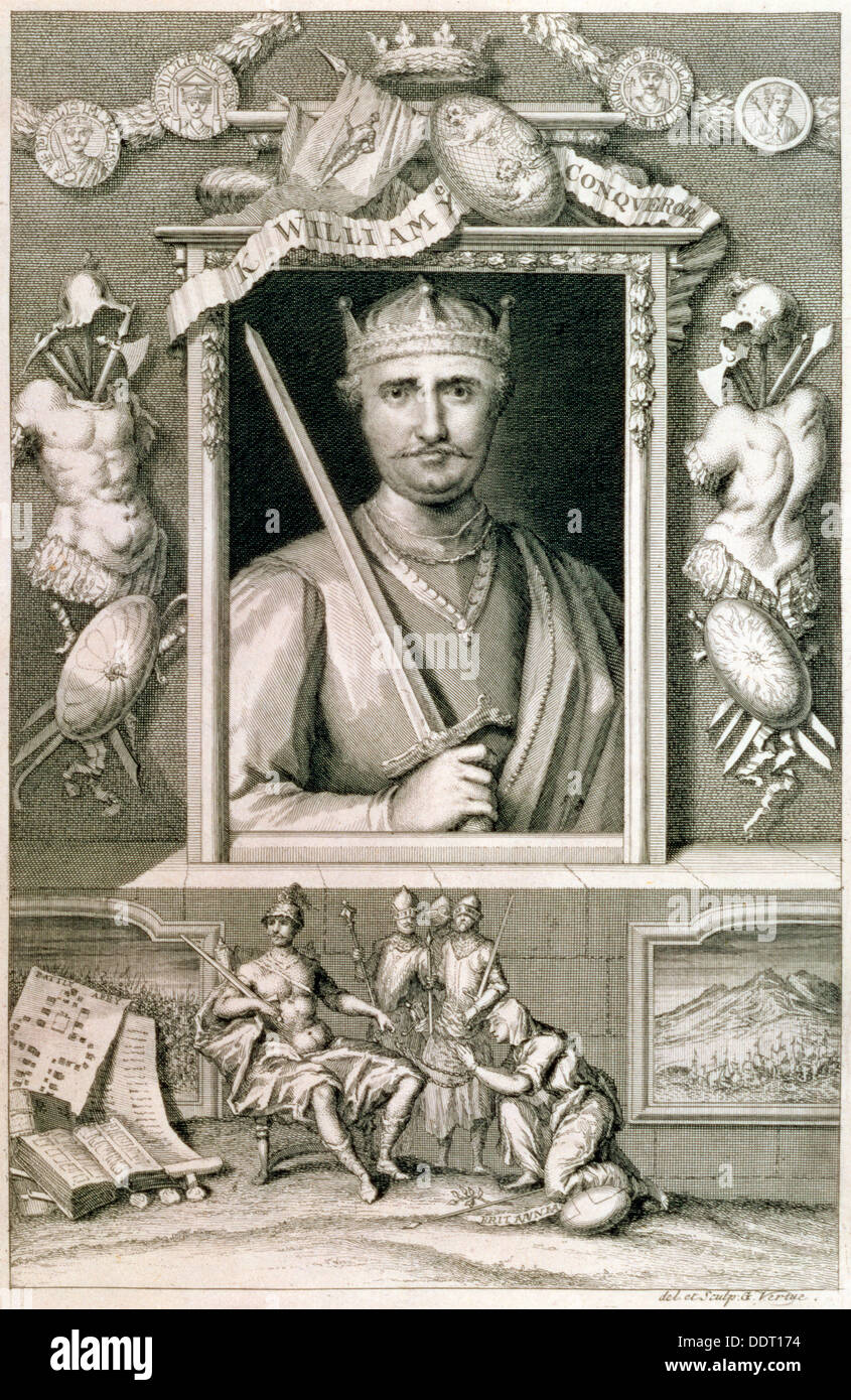 William the Conqueror, 11th century Duke of Normandy and King of ...