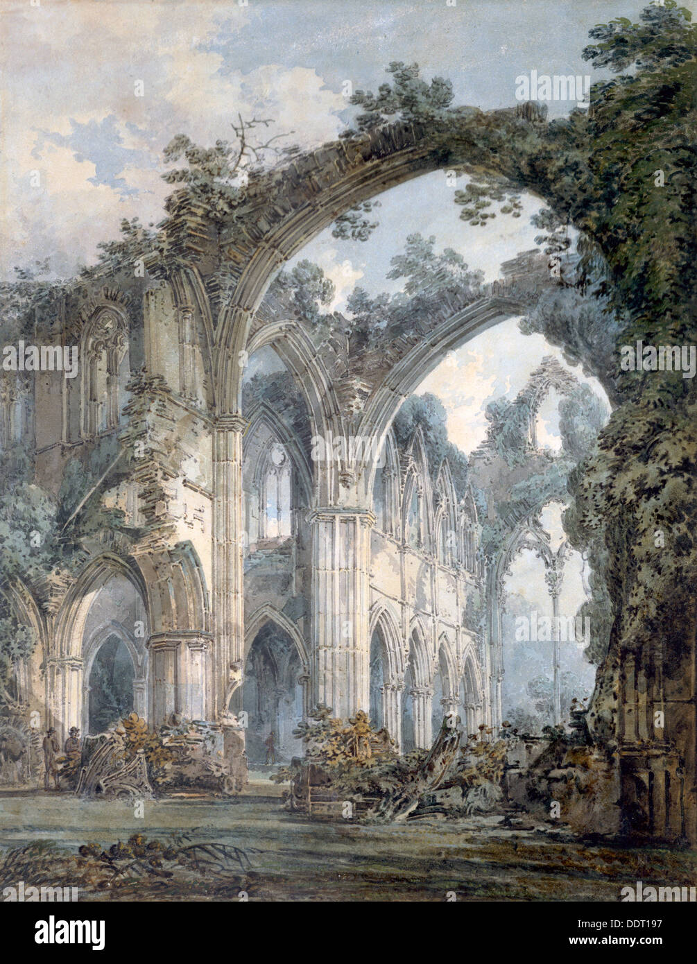 Turner tintern abbey hi-res stock photography and images - Alamy