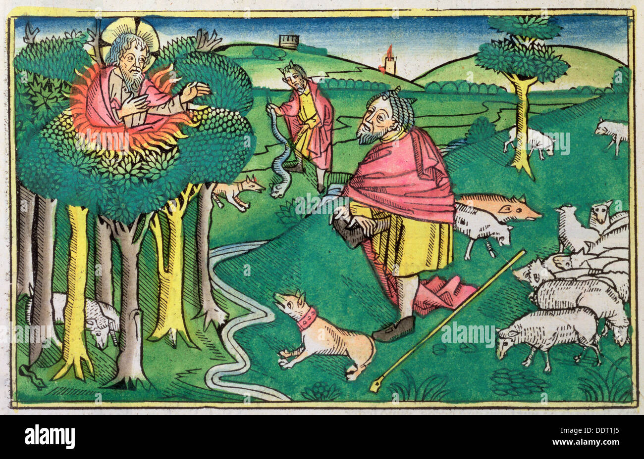 Moses And The Burning Bush Exodus 3