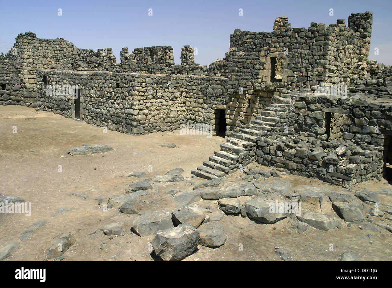 Azraq desert castle hi-res stock photography and images - Alamy
