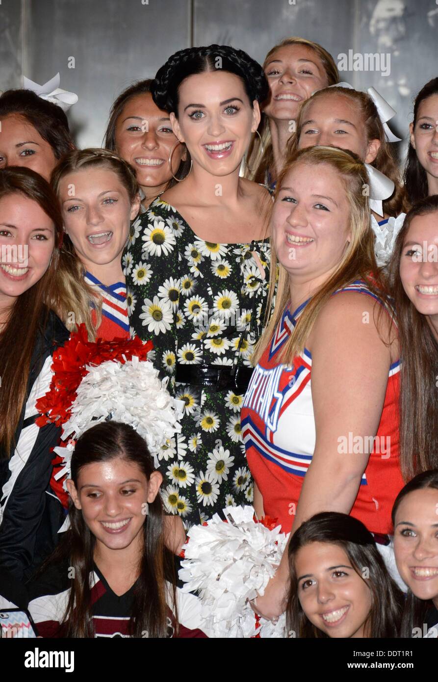New York, NY. 6th Sep, 2013. Katy Perry at talk show appearance for ...