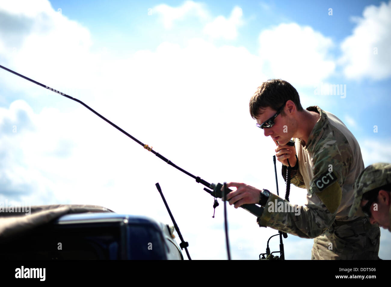 U.S. Air Force combat controller from the 21st Special Tactics Squadron ...