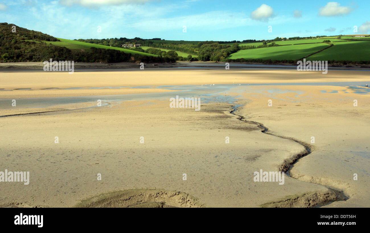 Padstow bay with tide out hi-res stock photography and images - Alamy