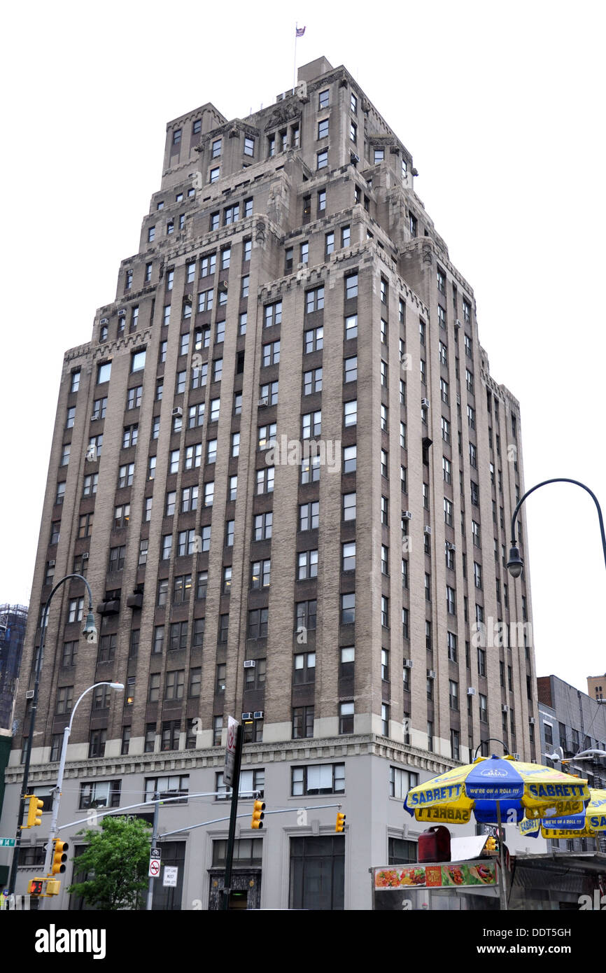 Manhattan, apartment block, New York Stock Photo - Alamy