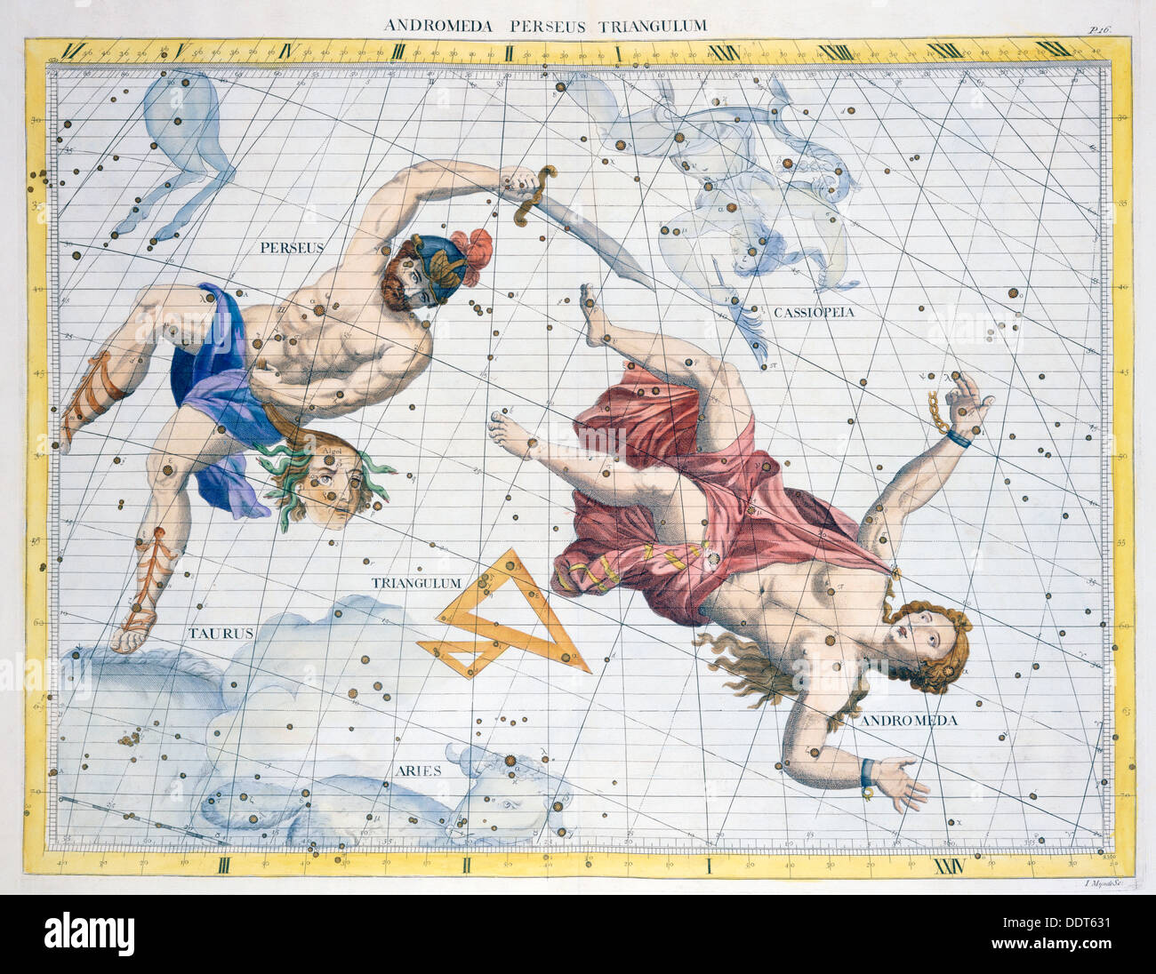 Constellations map hi-res stock photography and images - Alamy