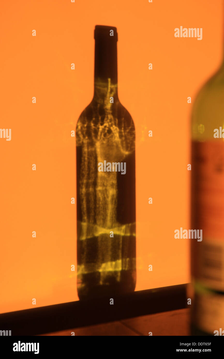 Shadow of bottles hi-res stock photography and images - Alamy