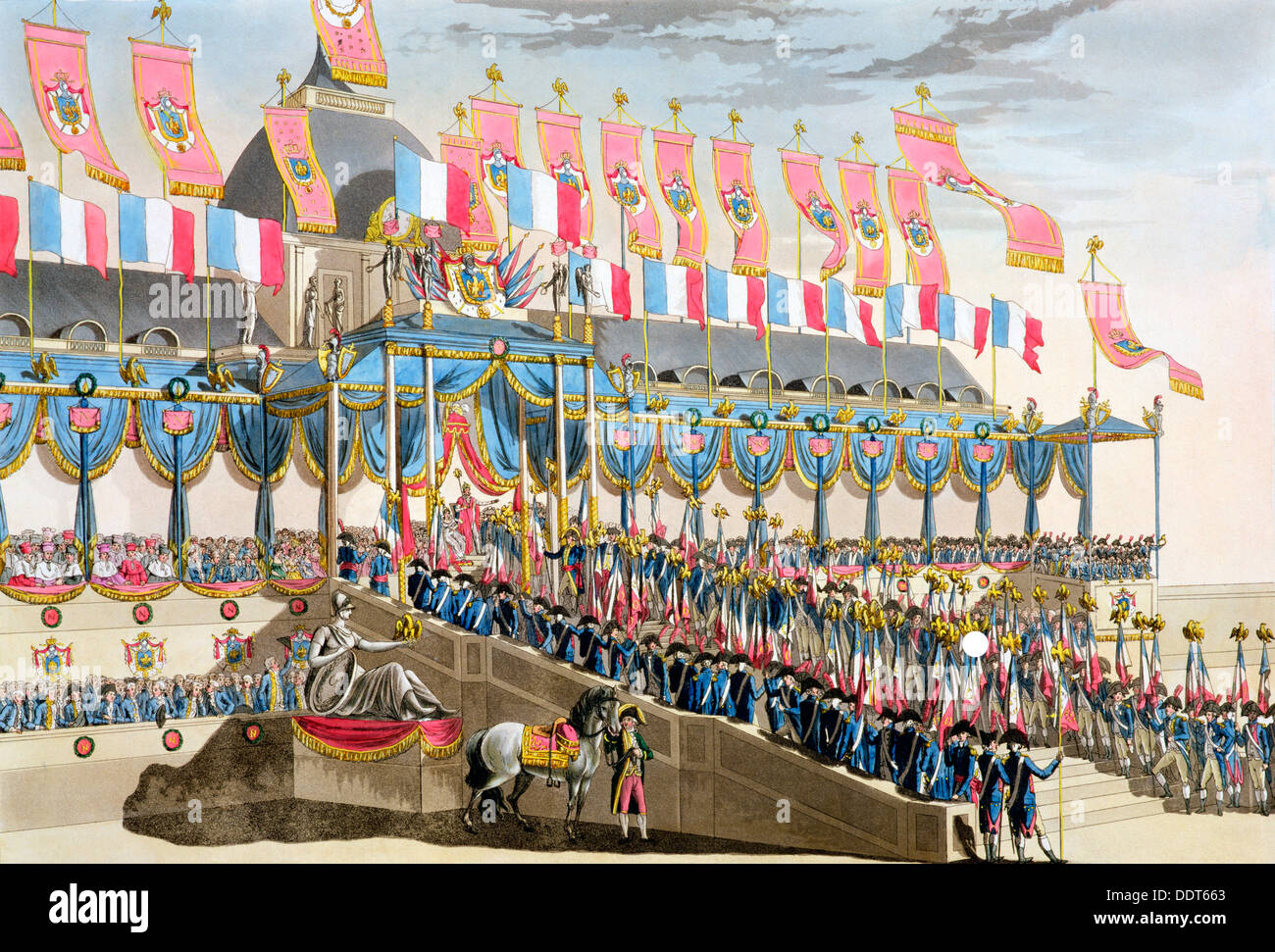 'Sacred Festival and Coronation of their Imperial Majesties', Paris ...