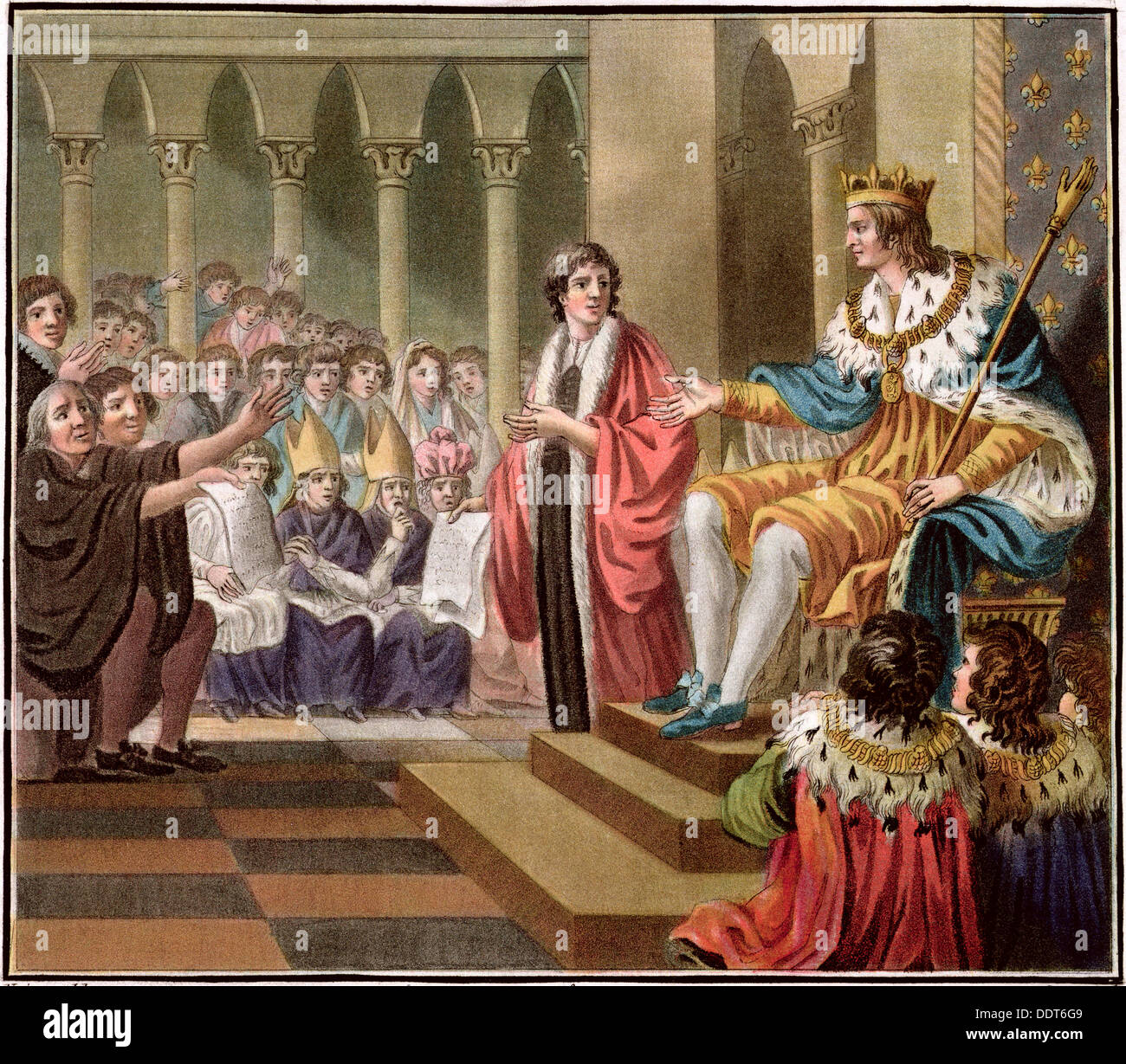 'Louis XII Declared Father of the People', 1506 (1789). Artist: Jean ...