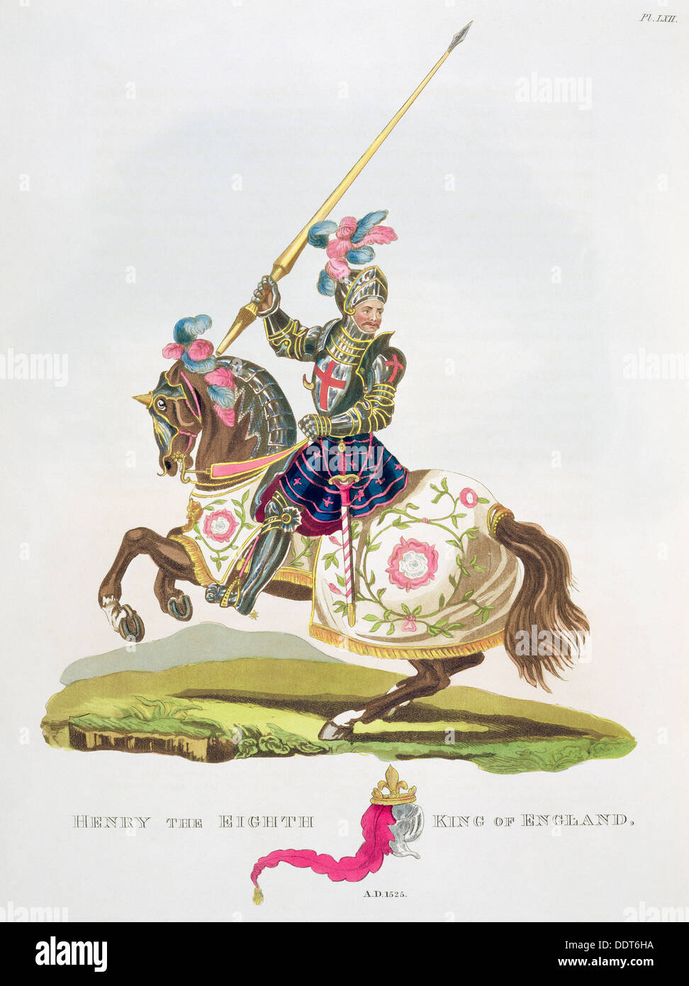 Henry viii riding horse hi-res stock photography and images - Alamy