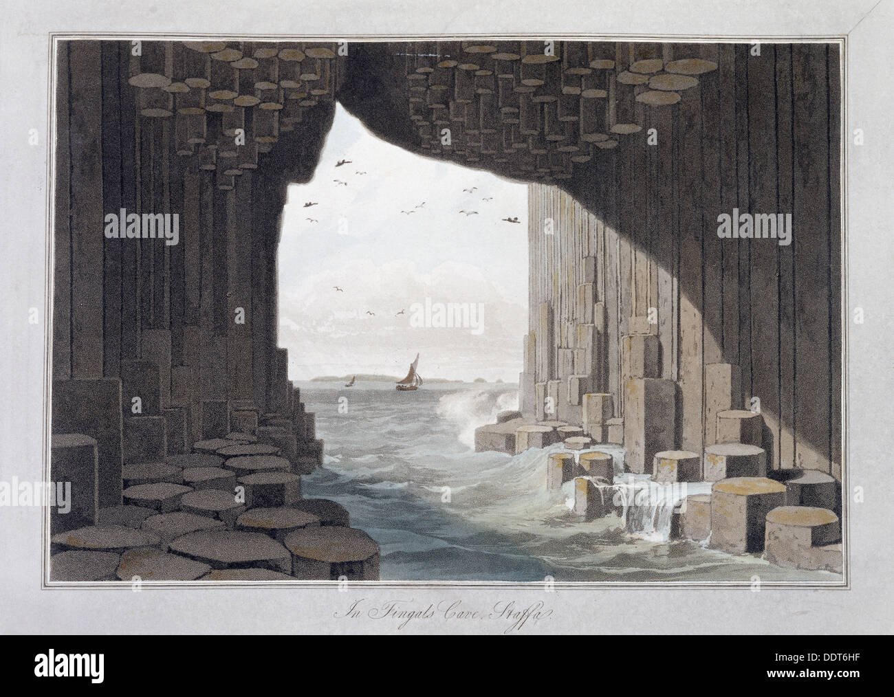 Scotland cave caves hi-res stock photography and images - Alamy