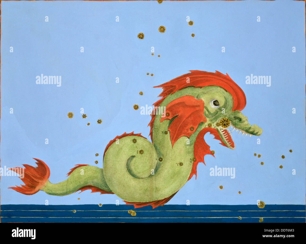 Sea monster map hi-res stock photography and images - Alamy