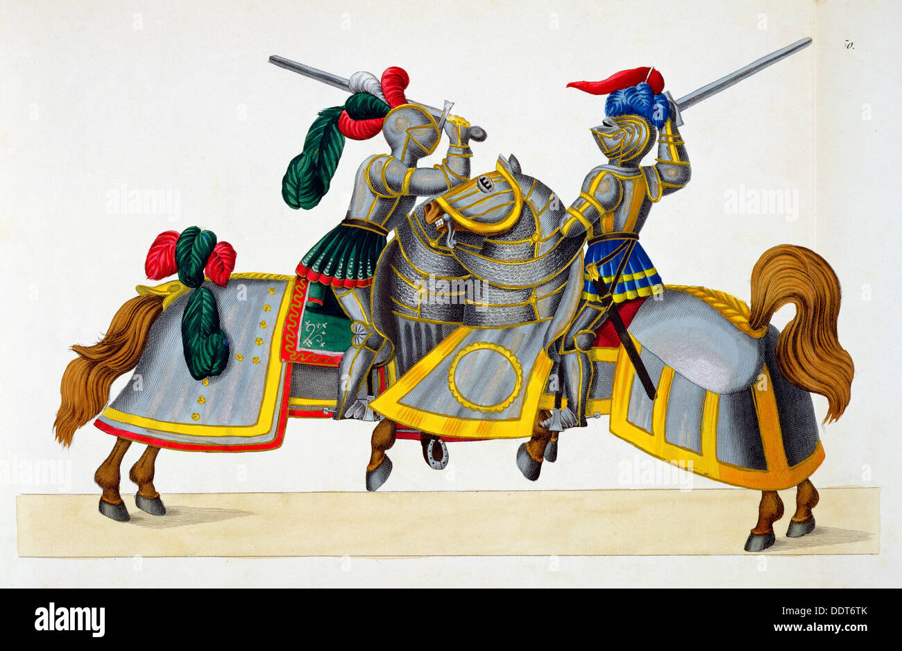 Knights tournament horse hi-res stock photography and images - Alamy