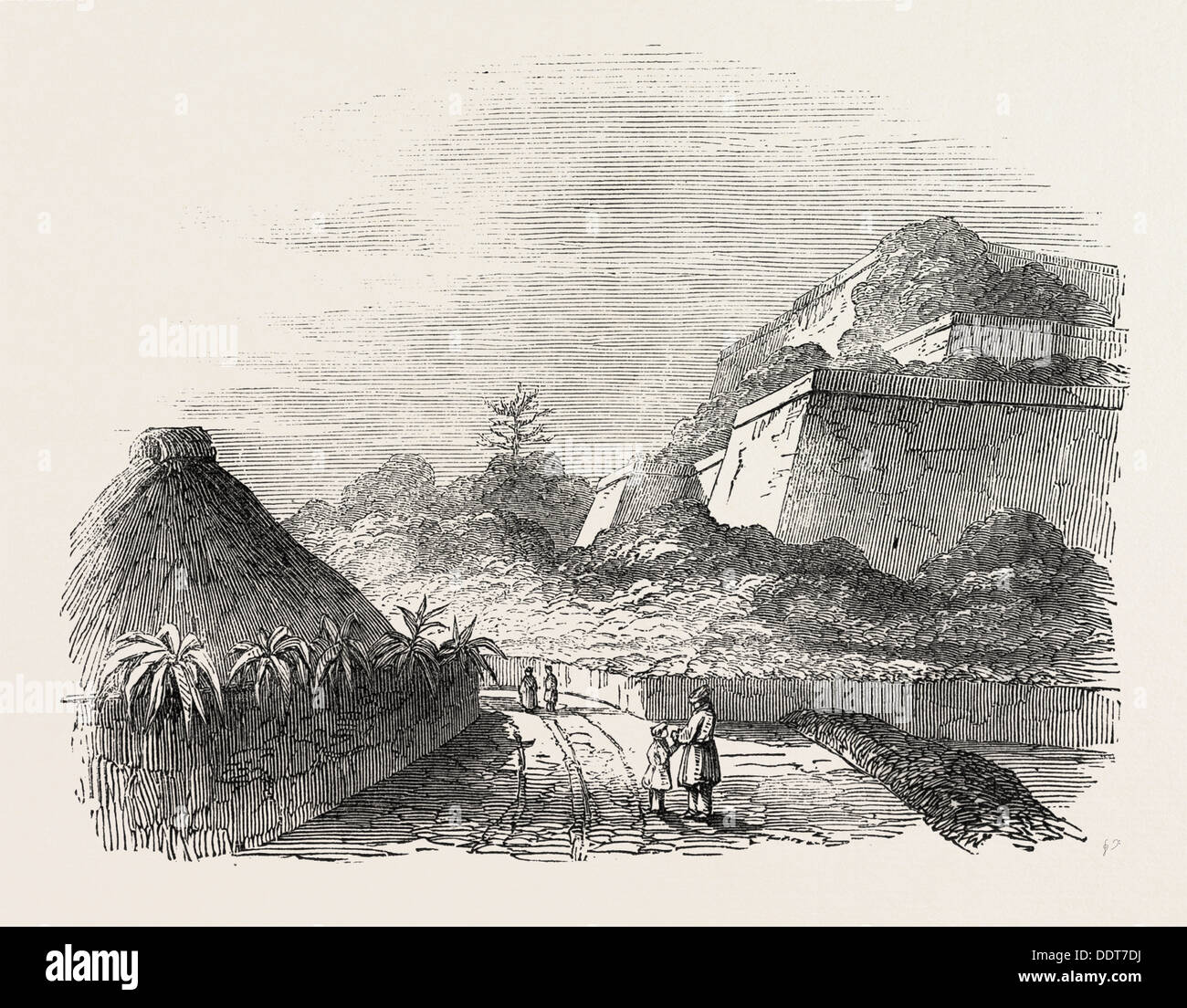 SHUIDI, THE CAPITAL OF LOO CHOO, CHINESE SEAS, LOO-CHOO ISLANDS, RYUKYU ...