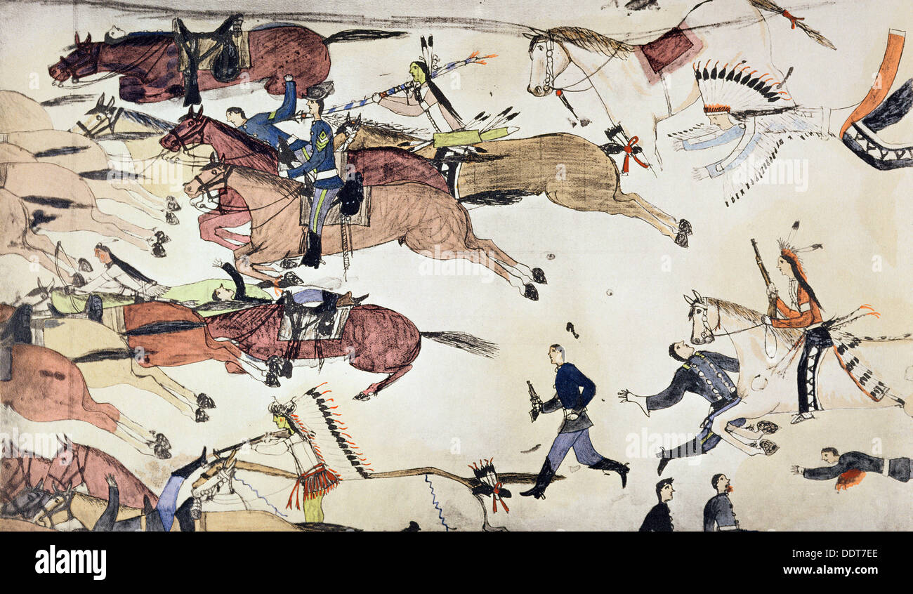 Battle of little bighorn hi-res stock photography and images - Alamy