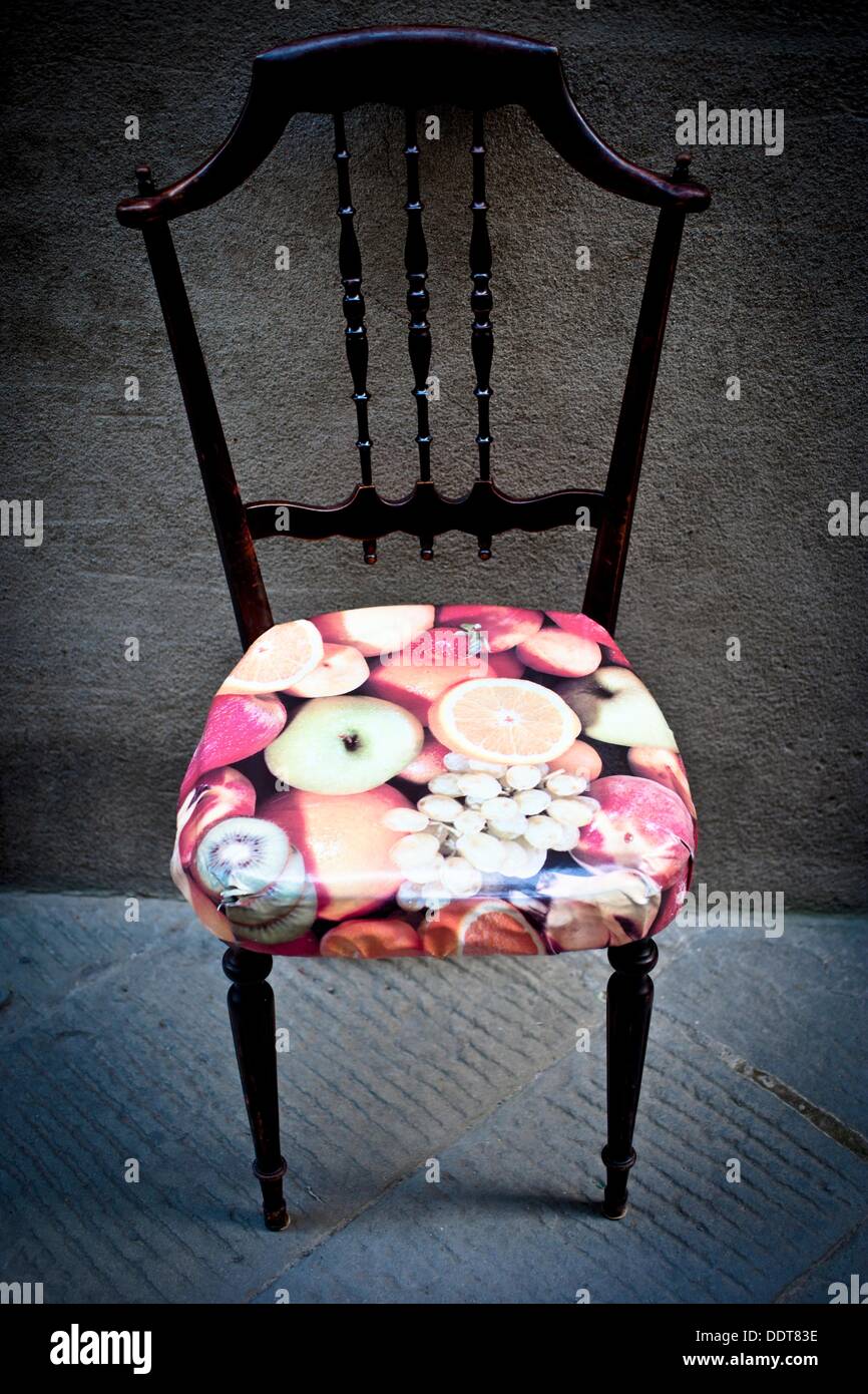 Old chair with modern retouch hi-res stock photography and images - Alamy