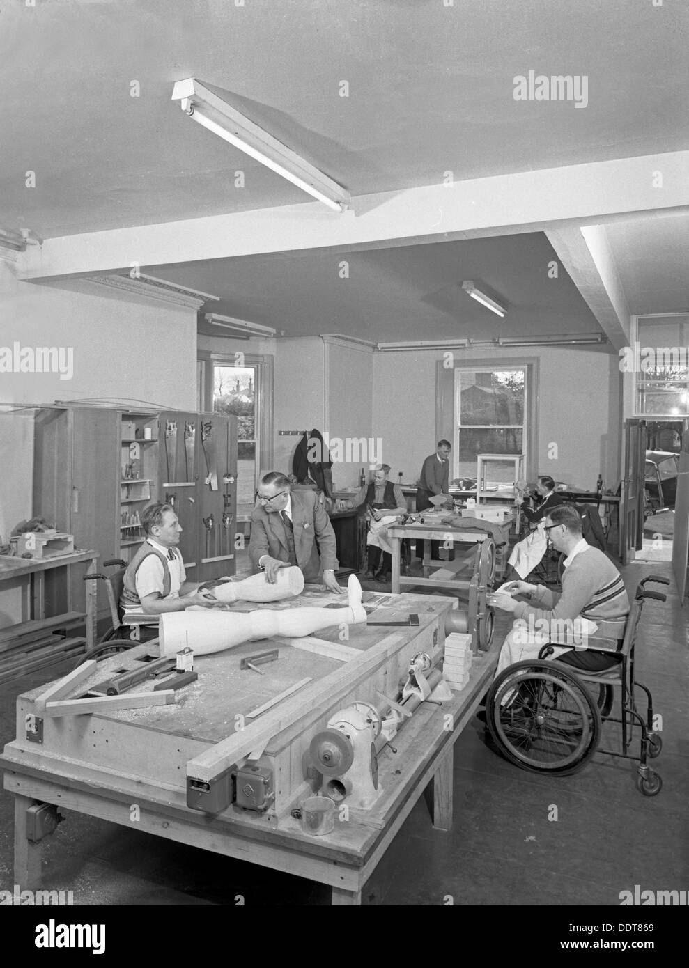 1960s man in wheelchair hi-res stock photography and images - Alamy
