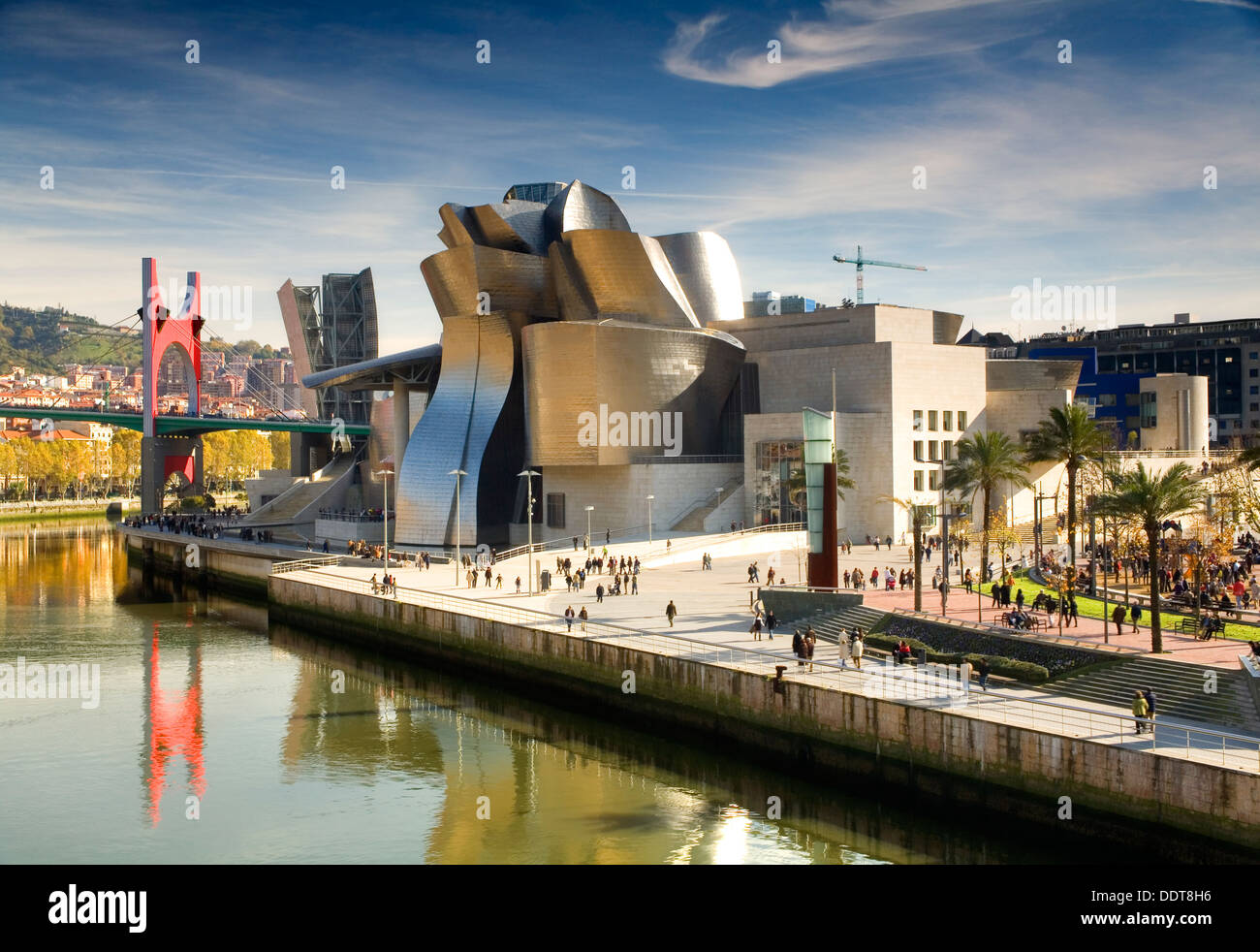 Guggenheim Museum of Art. Bilbao, Biscay, Basque Country, Spain, Europe ...