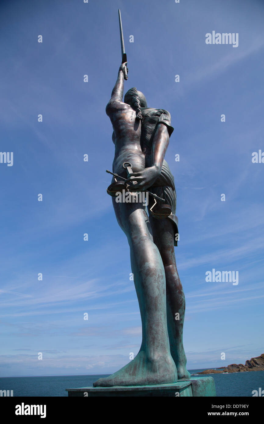 Verity Statue Ilfracombe High Resolution Stock Photography and Images ...