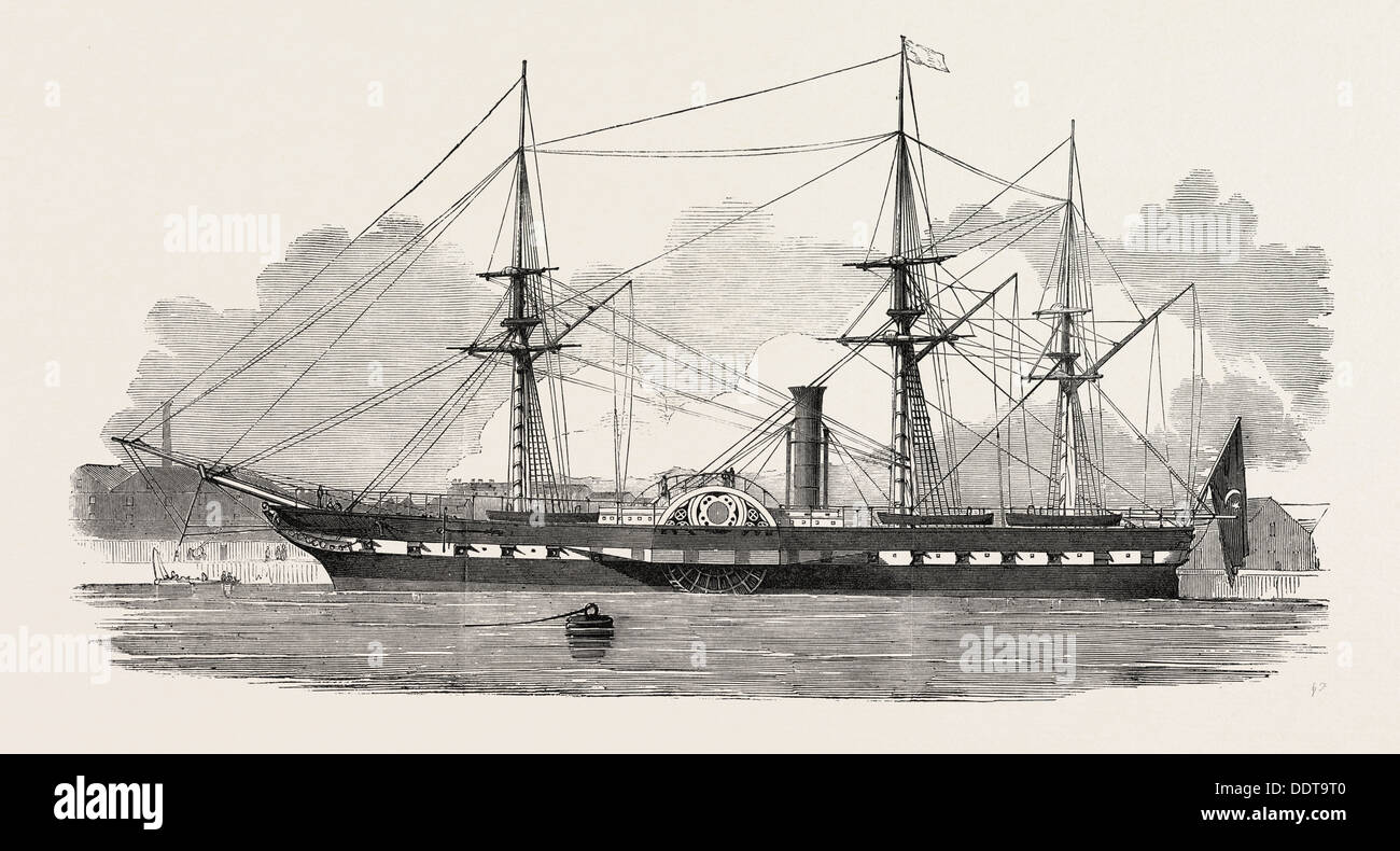 Steam Frigate High Resolution Stock Photography and Images - Alamy