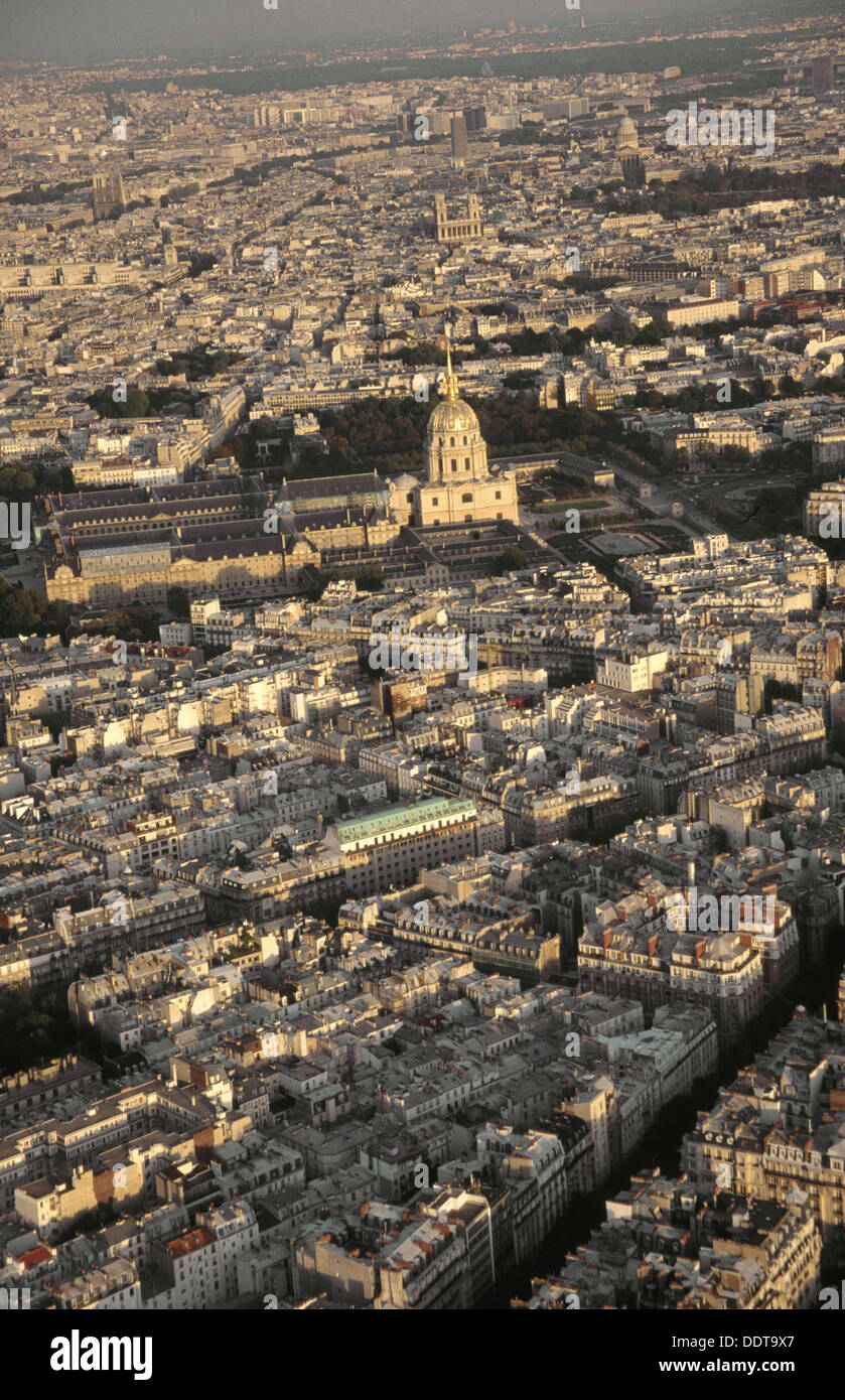 View from Eiffel tower. Paris, France Stock Photo - Alamy