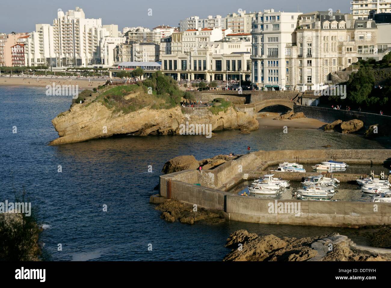 Biarritz marina hi-res stock photography and images - Alamy