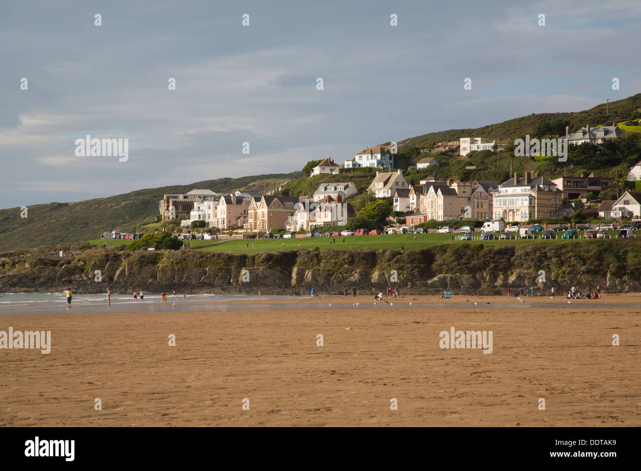 Woolacombe, North Devon, UK Stock Photo - Alamy