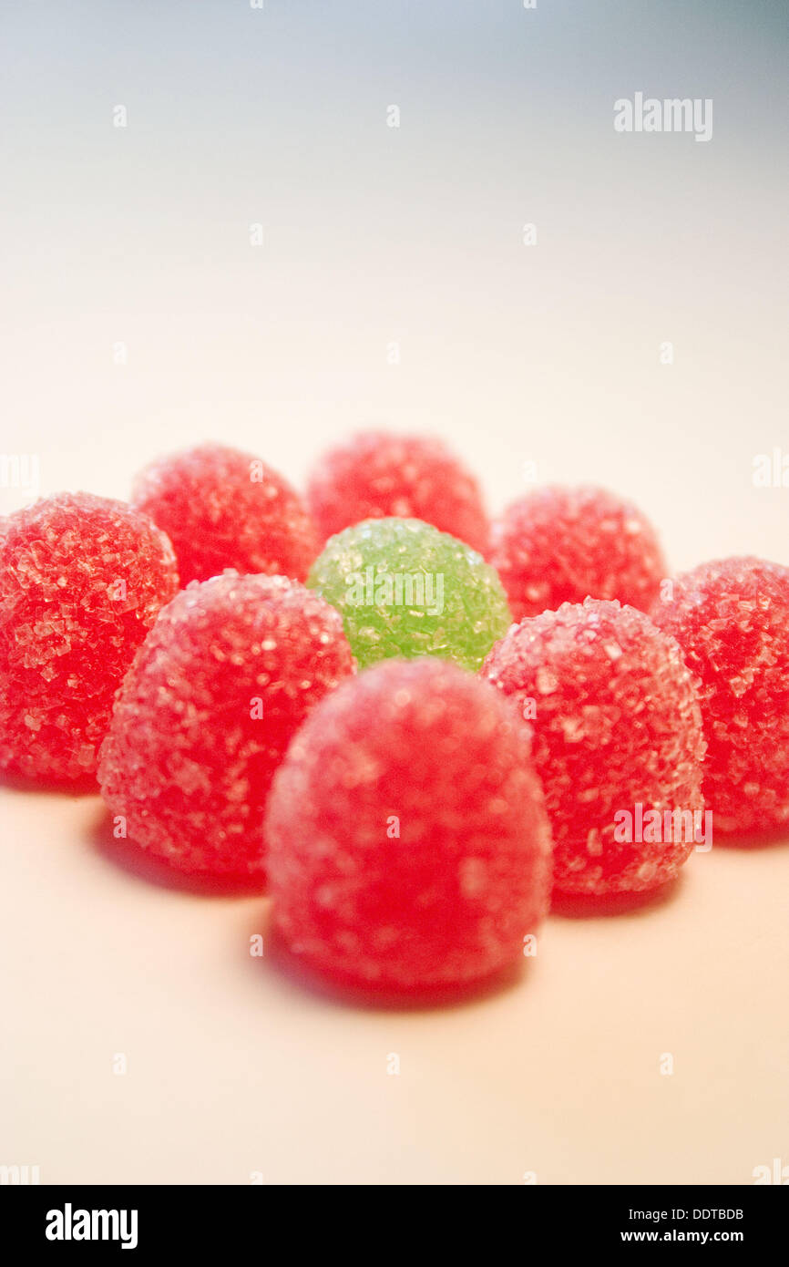 Gum Drop surrounded Stock Photo - Alamy