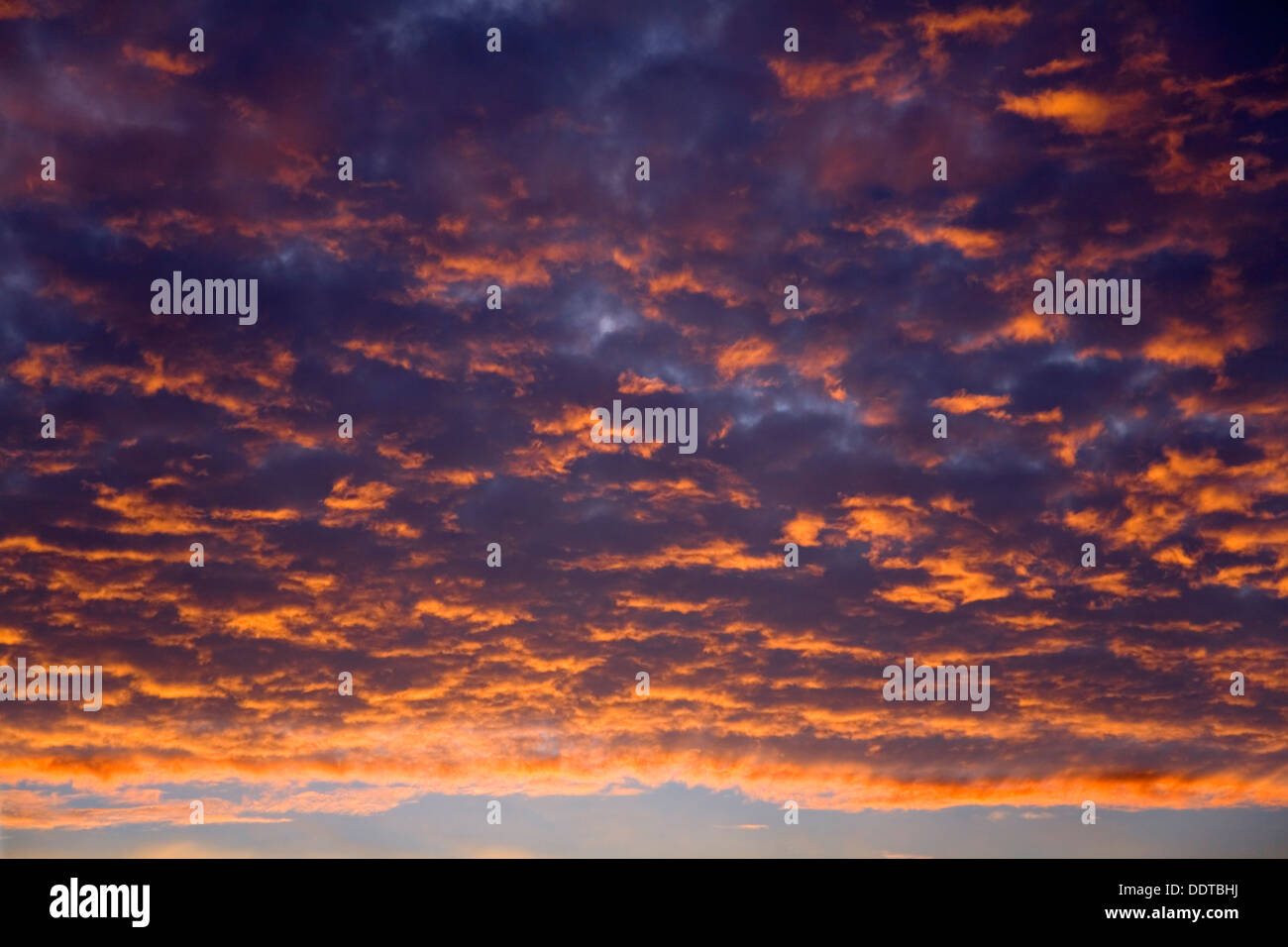 Altocumulus clouds sunrise hi-res stock photography and images - Alamy